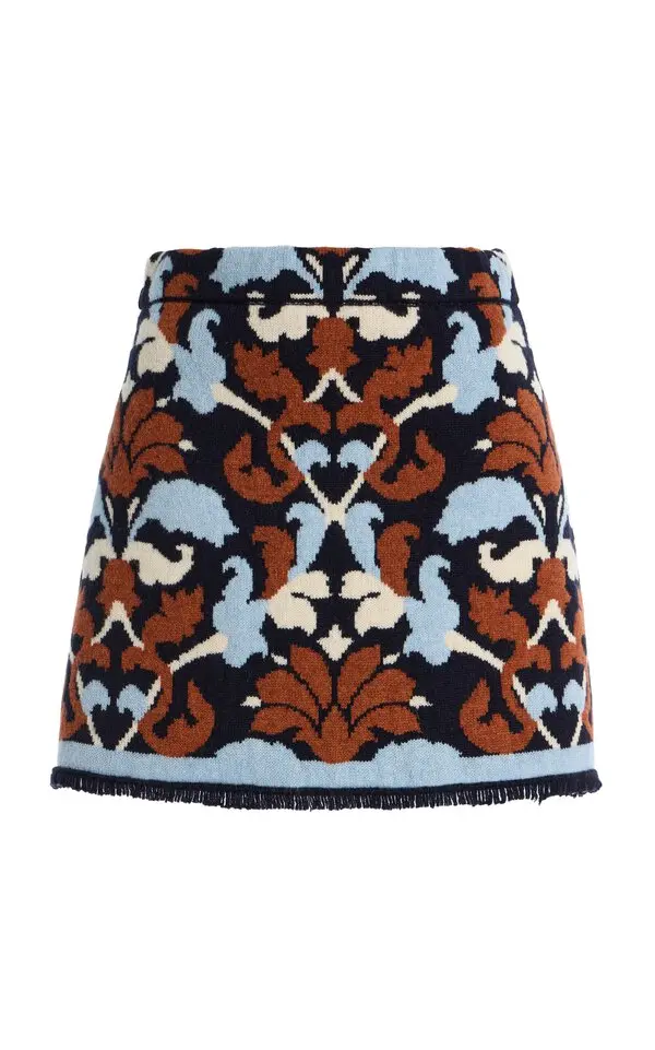 Cara Cara Lilabeth Mini Skirt - Blue