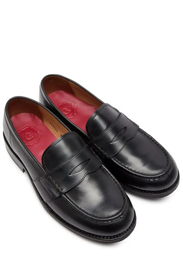 Grenson Nate Leather Loafers