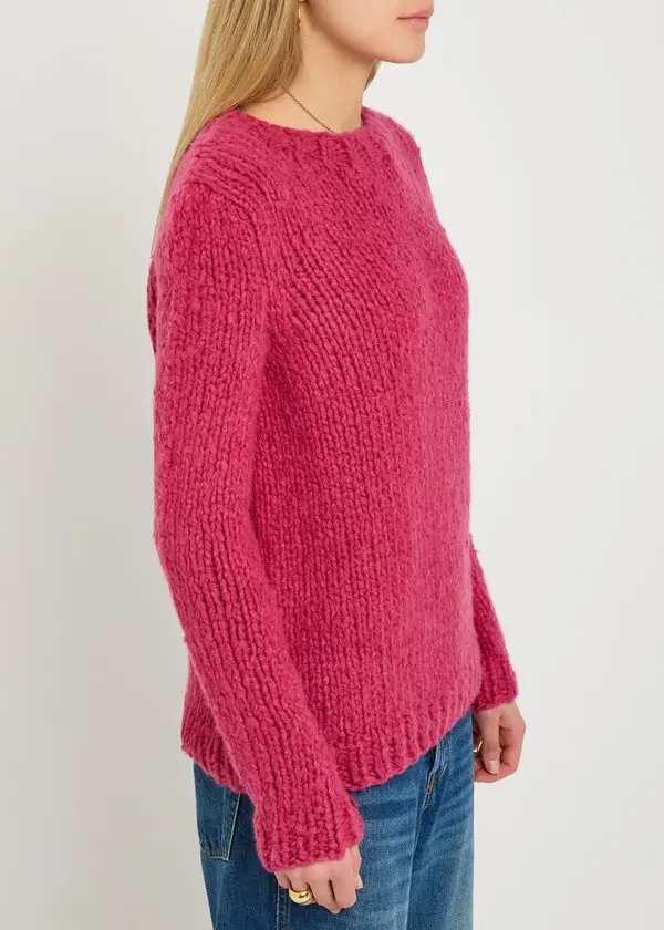 Gabriela Hearst Lawrence Cashmere Jumper - Pink