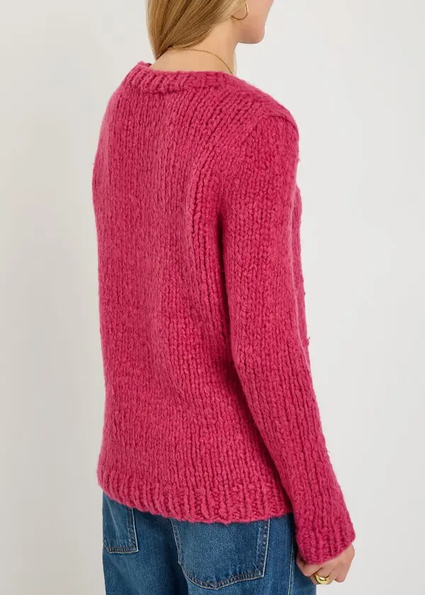 Gabriela Hearst Lawrence Cashmere Jumper - Pink