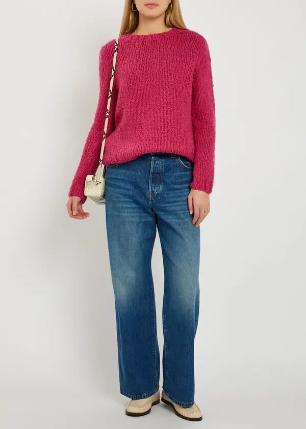 Gabriela Hearst Lawrence Cashmere Jumper - Pink