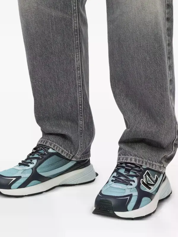 Karl Lagerfeld Orion Logo Detail Sneakers - Blue