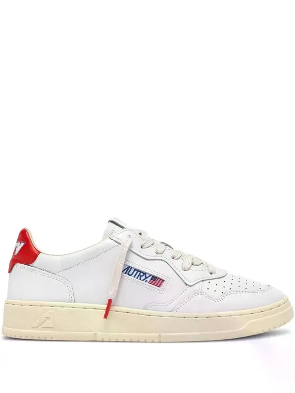AUTRY Medalist Low-top Leather Trainers - White