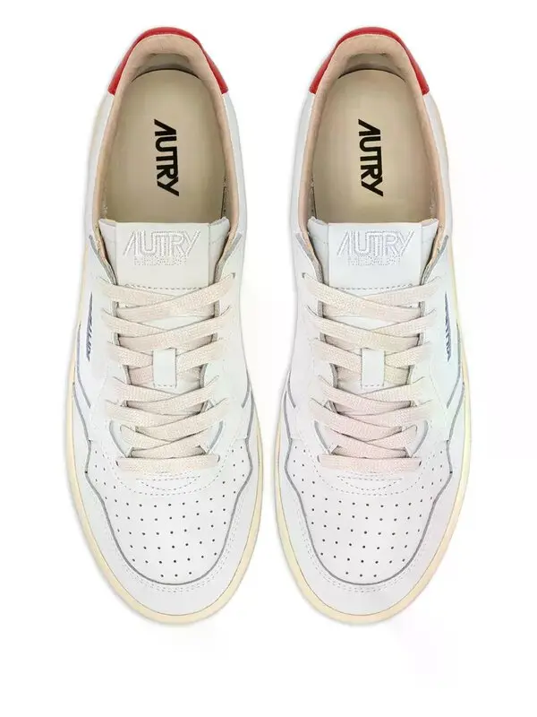 AUTRY Medalist Low-top Leather Trainers - White