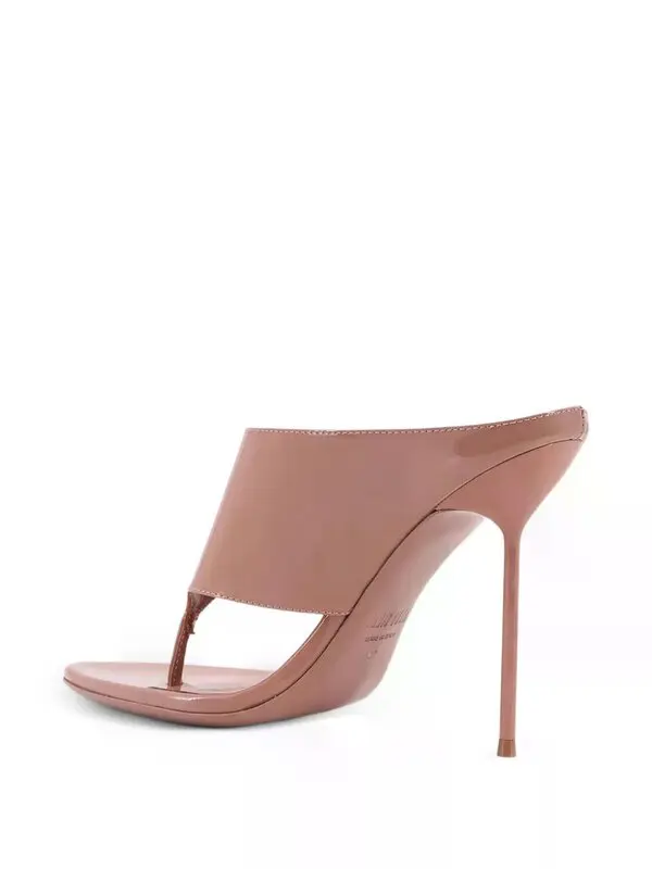 Paris Texas Thong Heeled Sandals