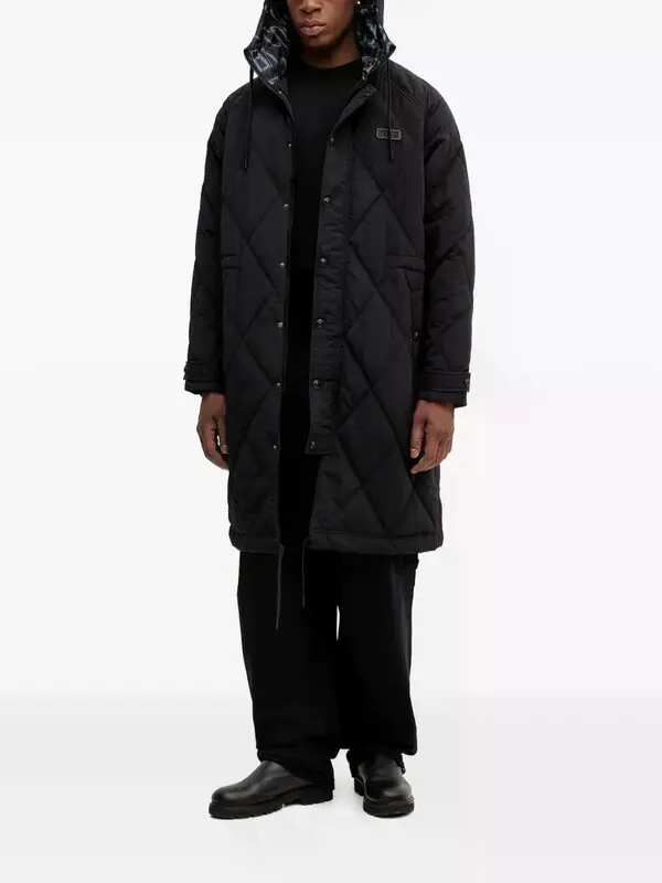 Versace Hooded Padded Coat