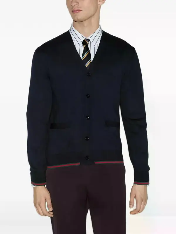 Gucci V-neck Button-front Cardigan