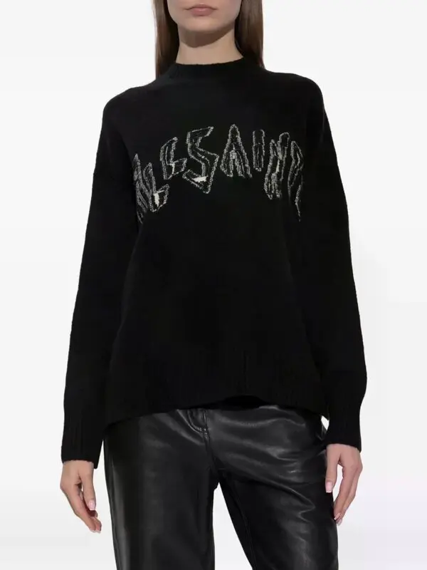 ALLSAINTS Logo Detail Sweater