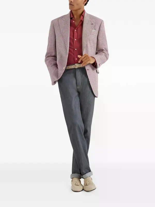 Brunello Cucinelli Five-pocket Trousers - Grey