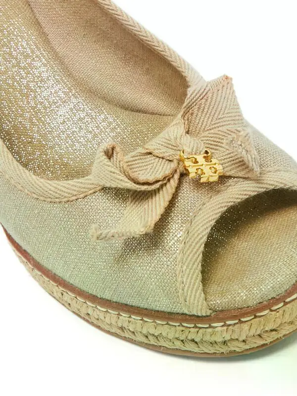 Tory Burch Bow Platform Espadrilles