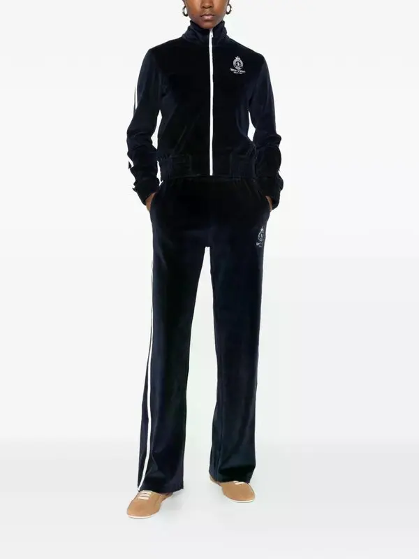 Sporty & Rich Logo Detail Track Pants