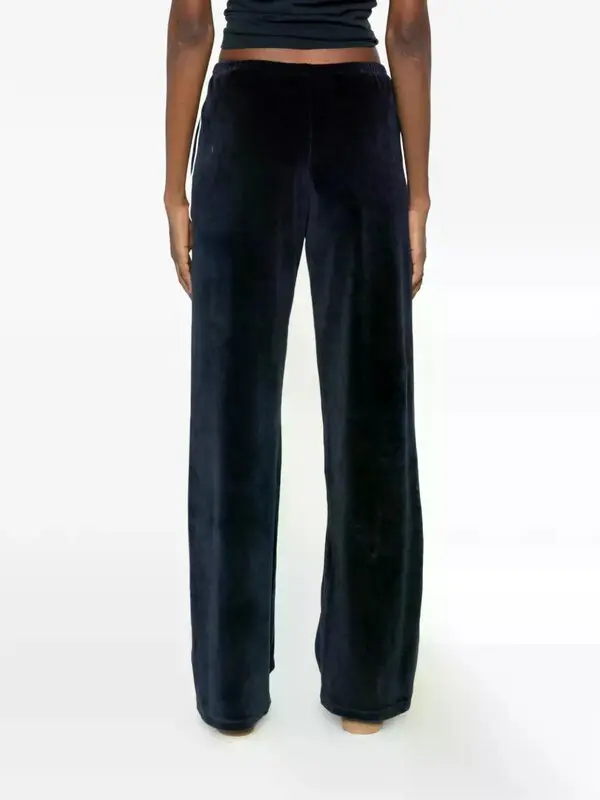 Sporty & Rich Logo Detail Track Pants