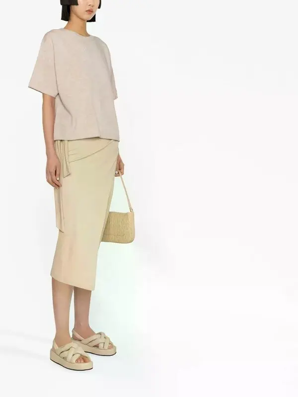 LISA YANG Cashmere Crew Neck T-shirt