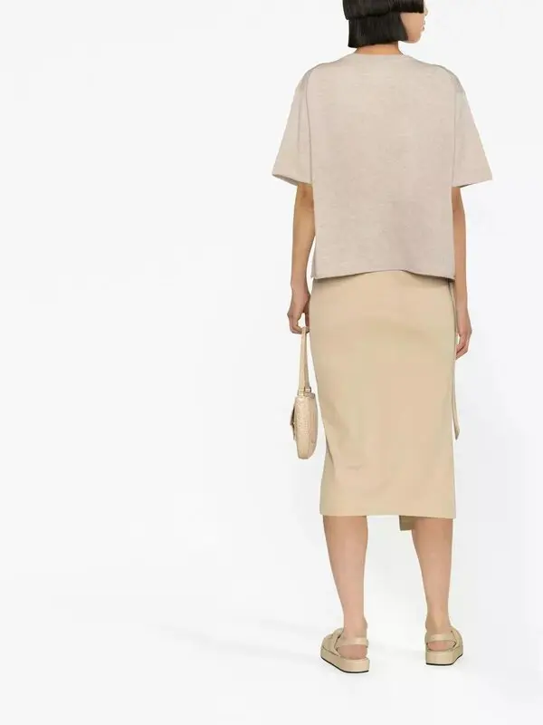 LISA YANG Cashmere Crew Neck T-shirt