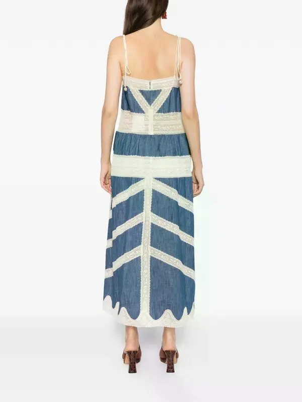 Zimmermann Awaken Dress With Lace Trim