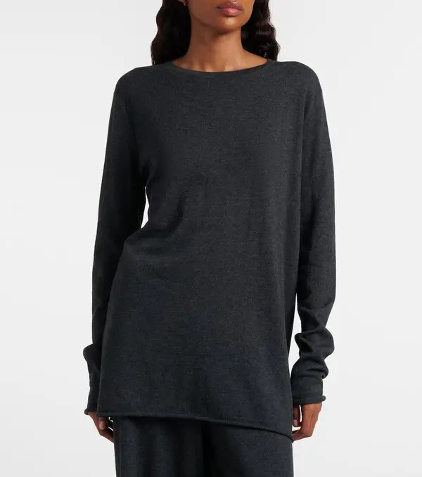 LISA YANG Maurie Cotton And Cashmere Sweater
