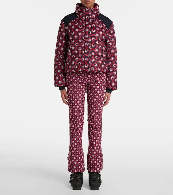Fusalp Diana Printed Slim Fit Ski Pants