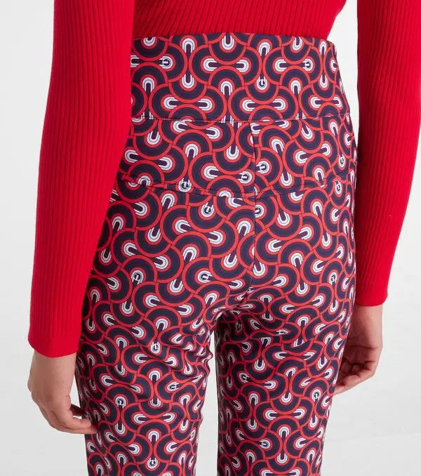 Fusalp Diana Printed Slim Fit Ski Pants