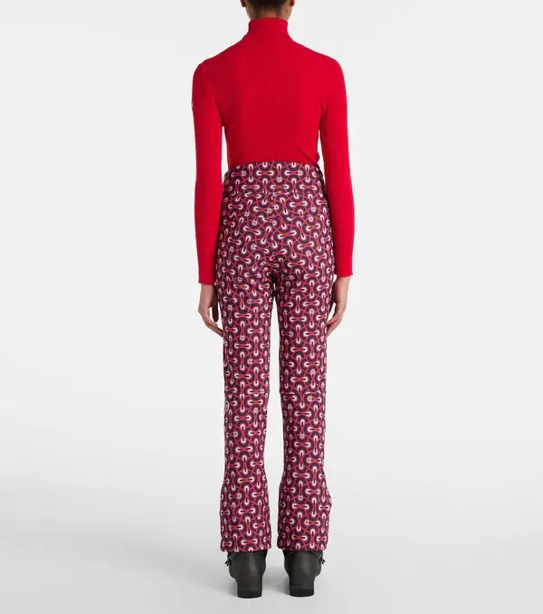 Fusalp Diana Printed Slim Fit Ski Pants