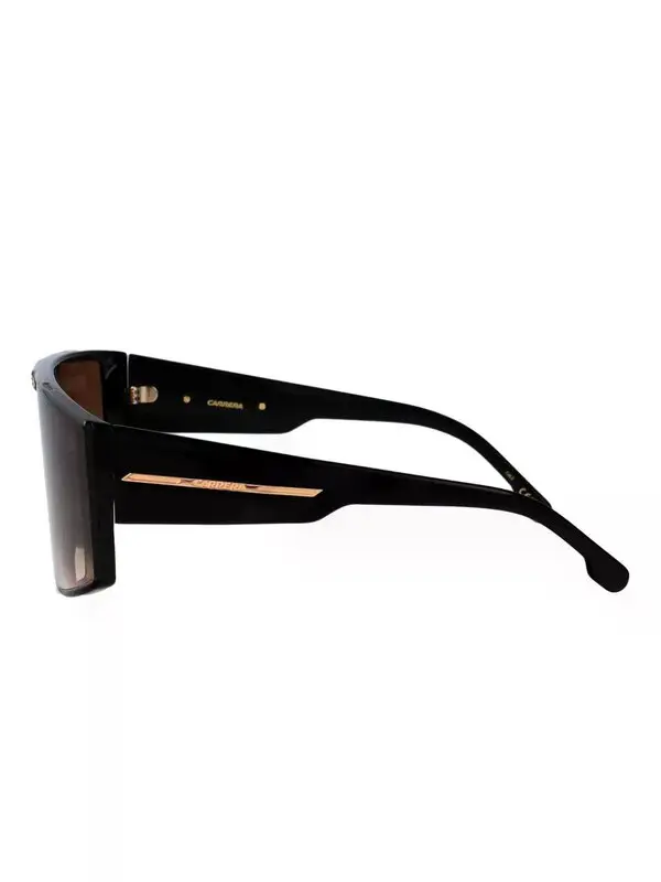 Carrera Eyewear Gold-tone Rectangle Sunglasses