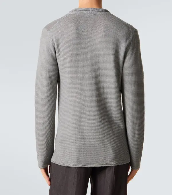 Giorgio Armani Linen-blend Cardigan
