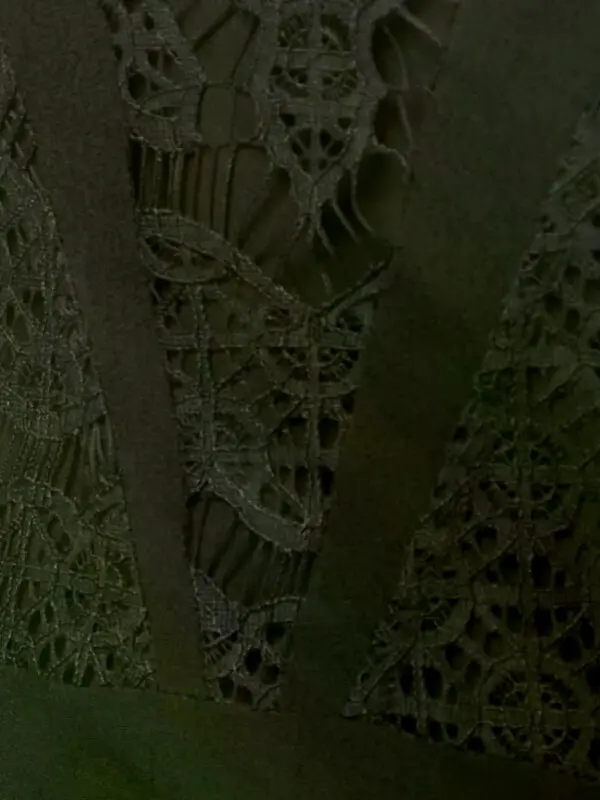 Sandro Lace Inserts Sleeveless Dress