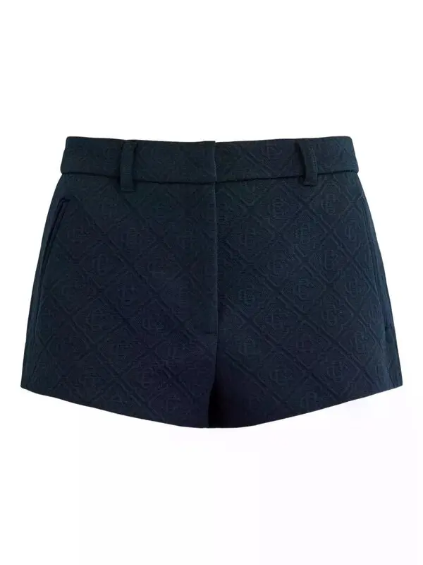 Casablanca Logo-jacquard Mini Shorts