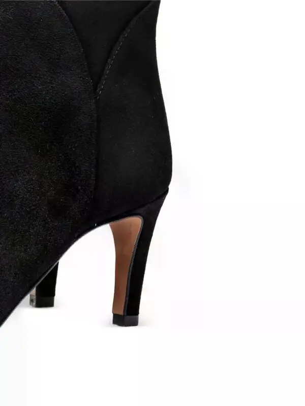 POCHE PARIS Pointed Boots - Black