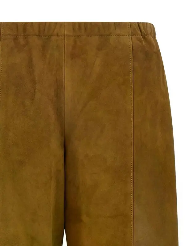 Khaite Clover Elasticated-waist Wide-leg Trousers