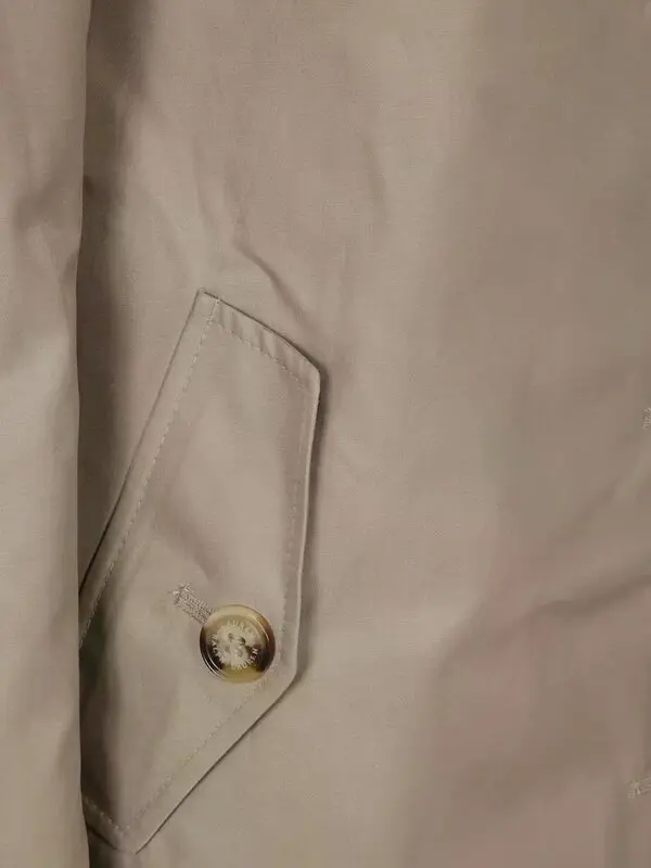 Ralph Lauren Single-breasted Coat With Detachable Hood