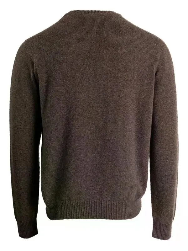 THE ROW Cashmere Crewneck Sweater - Brown