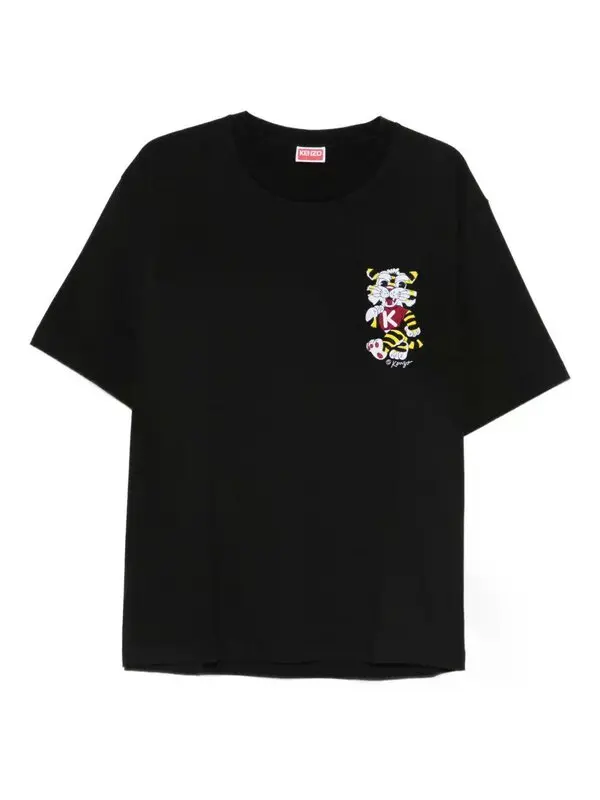 Kenzo Embroidered T-shirt - Black