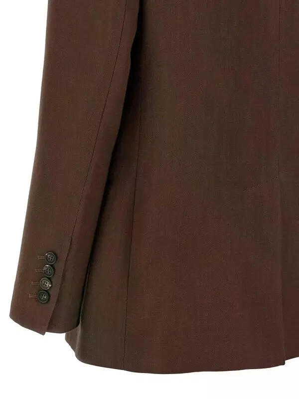 Brunello Cucinelli Peak Lapels Double-breasted Blazer