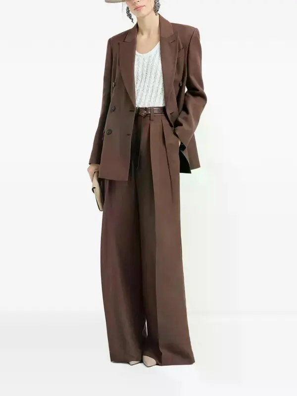 Brunello Cucinelli Peak Lapels Double-breasted Blazer