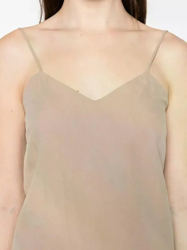 Max Mara V-neck Spaghetti Strap Top
