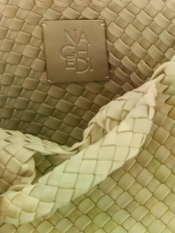NAGHEDI Petit St. Barths Woven Tote Bag - Neutrals