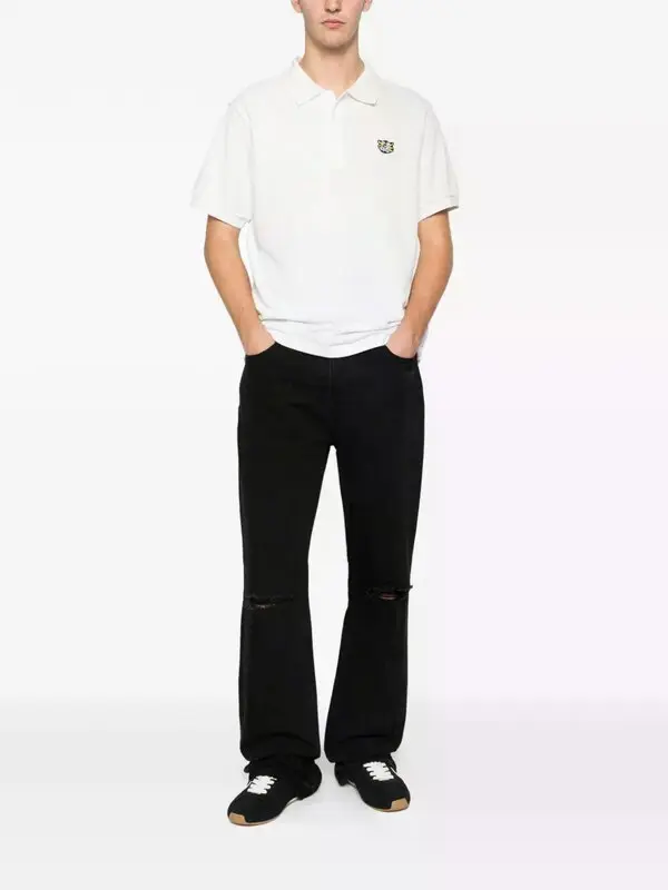 Kenzo Wild Tiger Polo Shirt - White