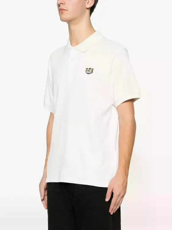 Kenzo Wild Tiger Polo Shirt - White