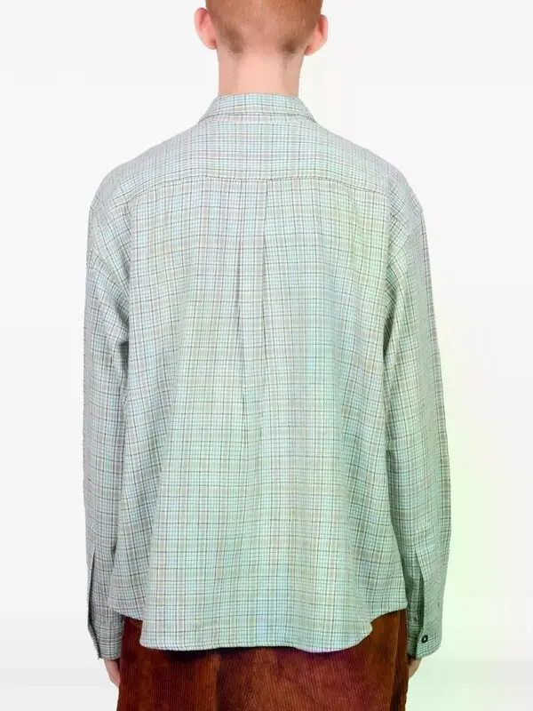 STORY MFG. Patchwork Plaid Shirt