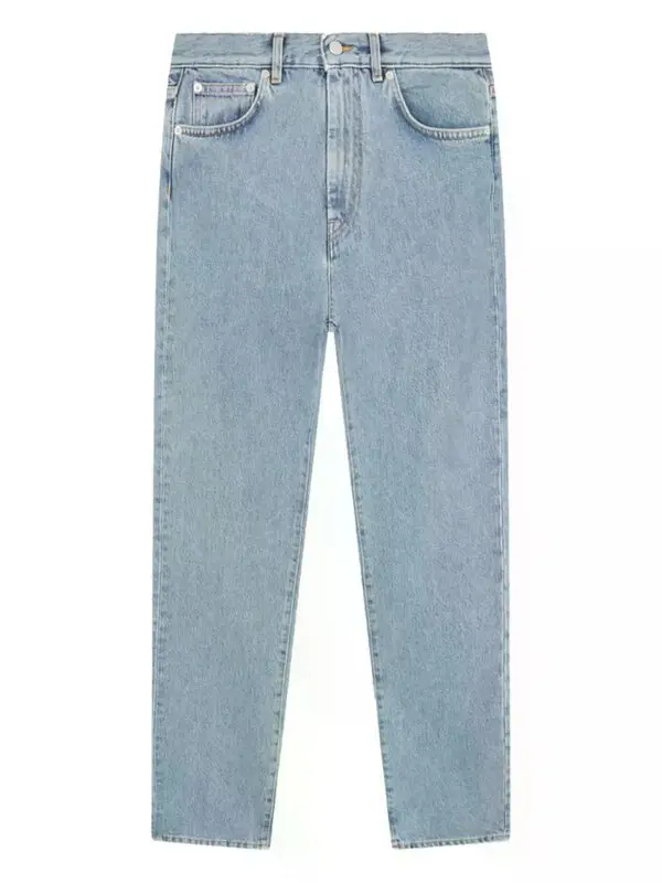 Loulou De Saison Five-pocket Tapered Leg Jeans - Blue