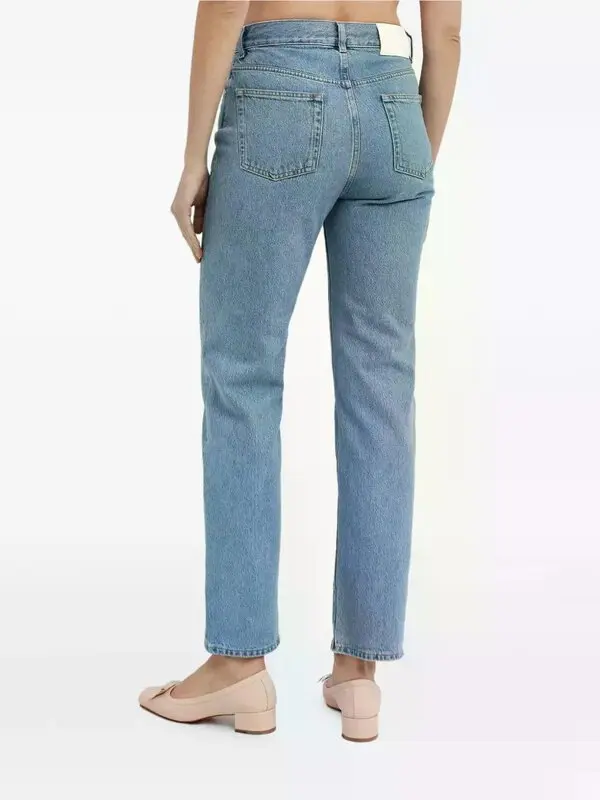 Loulou De Saison Five-pocket Tapered Leg Jeans