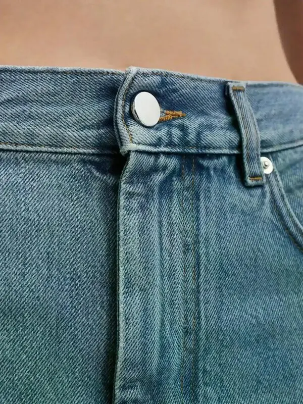 Loulou De Saison Five-pocket Tapered Leg Jeans
