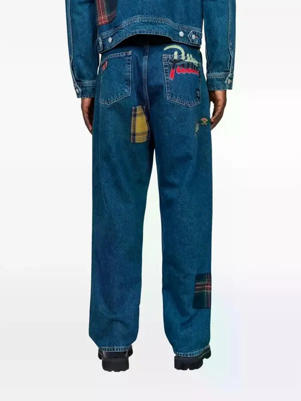 PATTA Patchwork Labelled Trousers