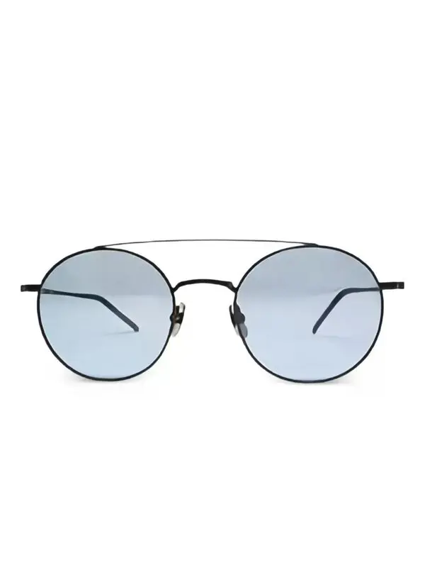 YELLOWS PLUS Herman Round Frame Eyeglasses - Black