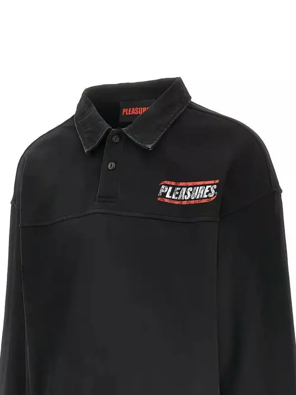 PLEASURES Graphic Polo Shirt