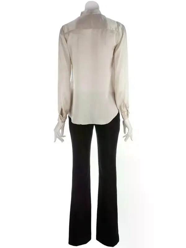 L'Agence Flared Trousers - Black