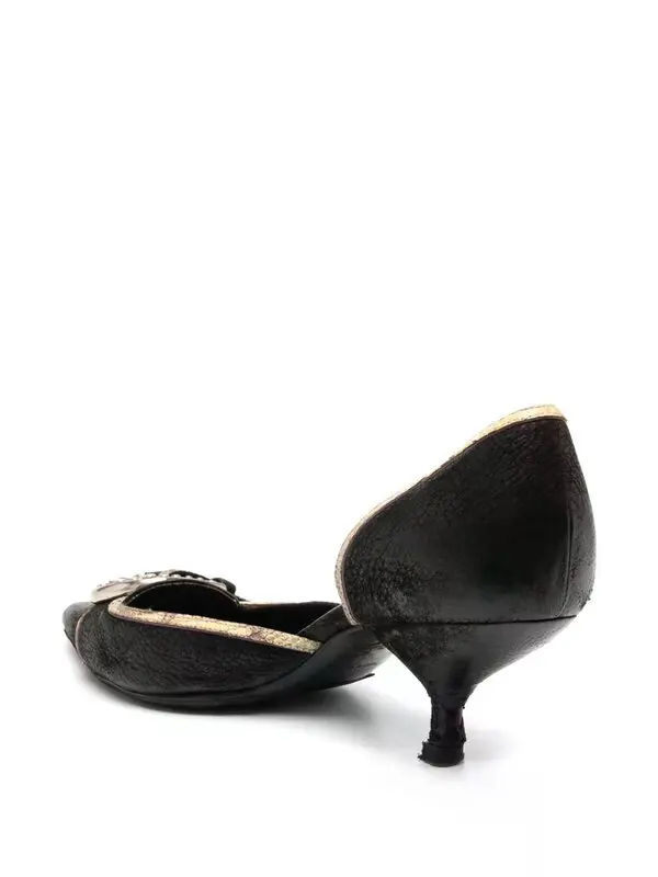 Prada Contrast Trim Pumps