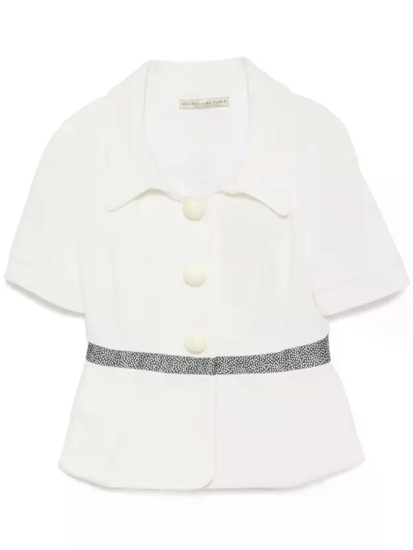 Balenciaga By Guesquiere Patchwork Blazer