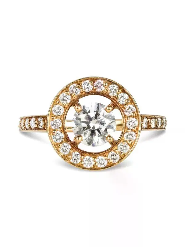 Boucheron 18k Yellow Diamond Ring - Gold