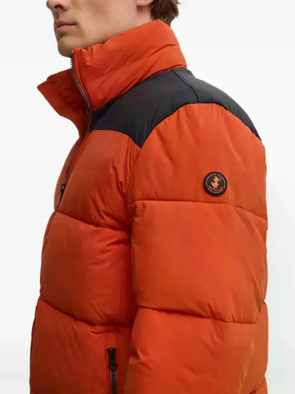 SAVE THE DUCK Padded Zip-up Jacket With Zip Pockets
